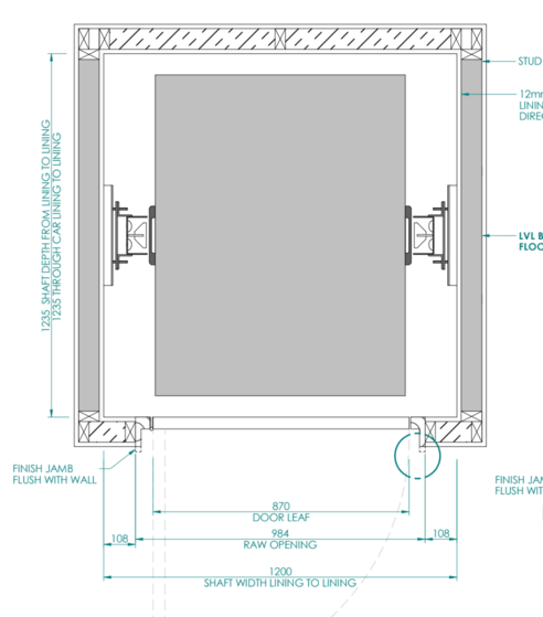Elevator Dimensions Meters